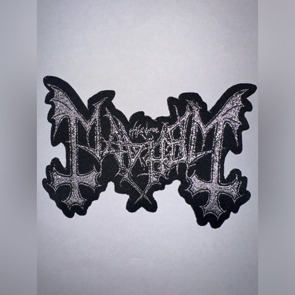 Accessories | Mayhem Black Metal Embroidered Patch | Poshmark